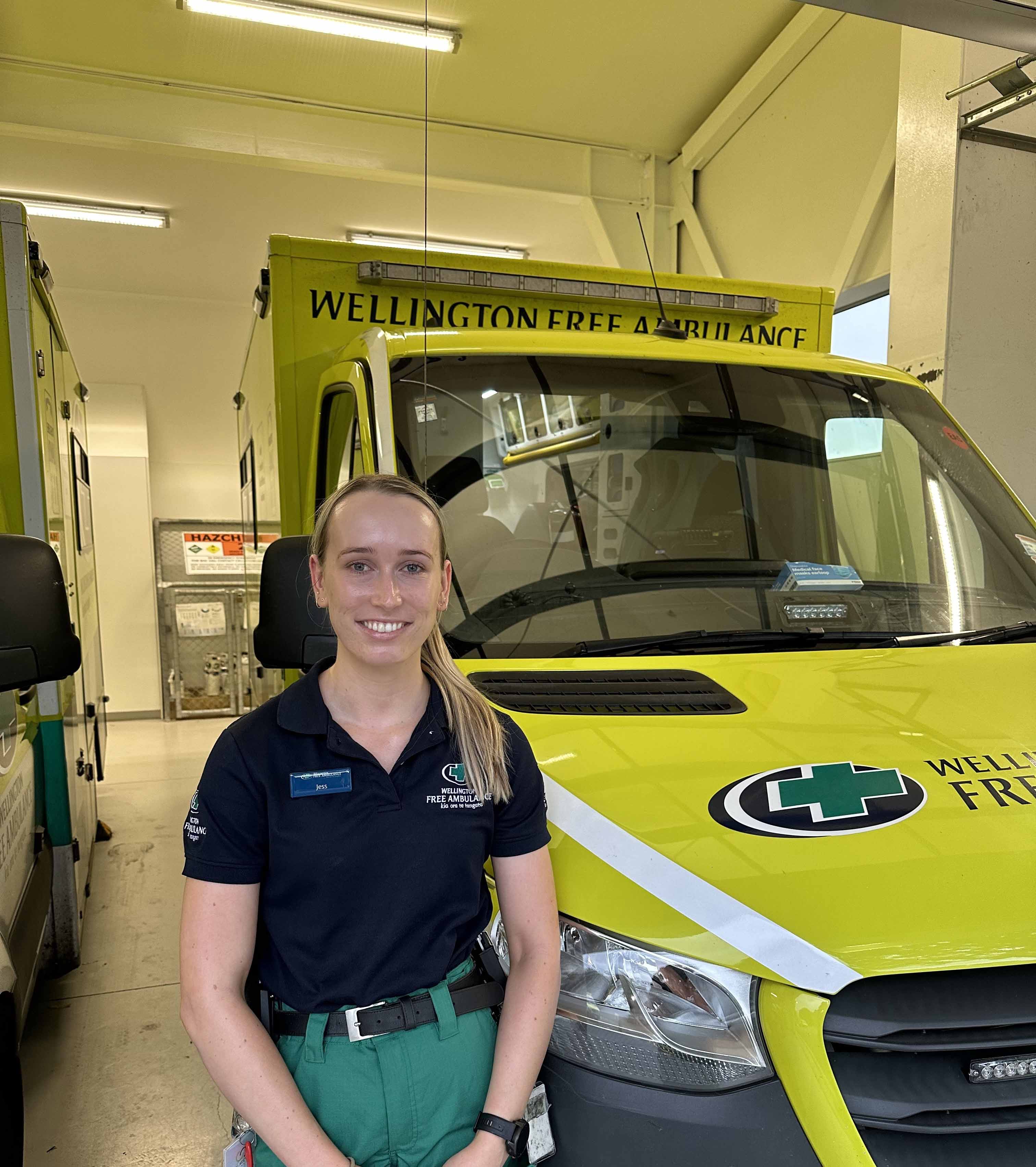 Meet Graduate Paramedic Jess | Whitireia and WelTec