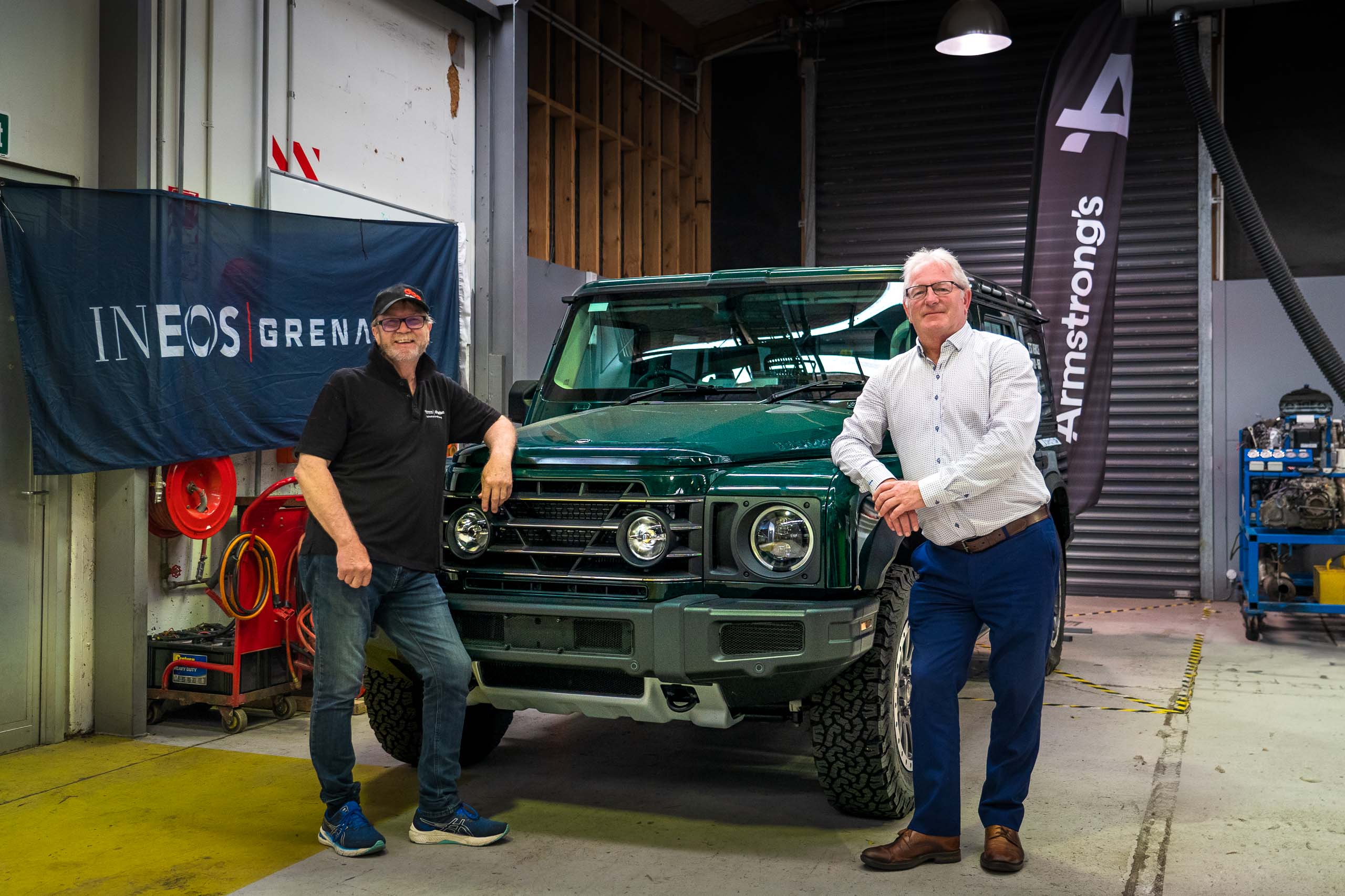 Award-winning INEOS Grenadier gifted to Whitireia and WelTec automotive ...