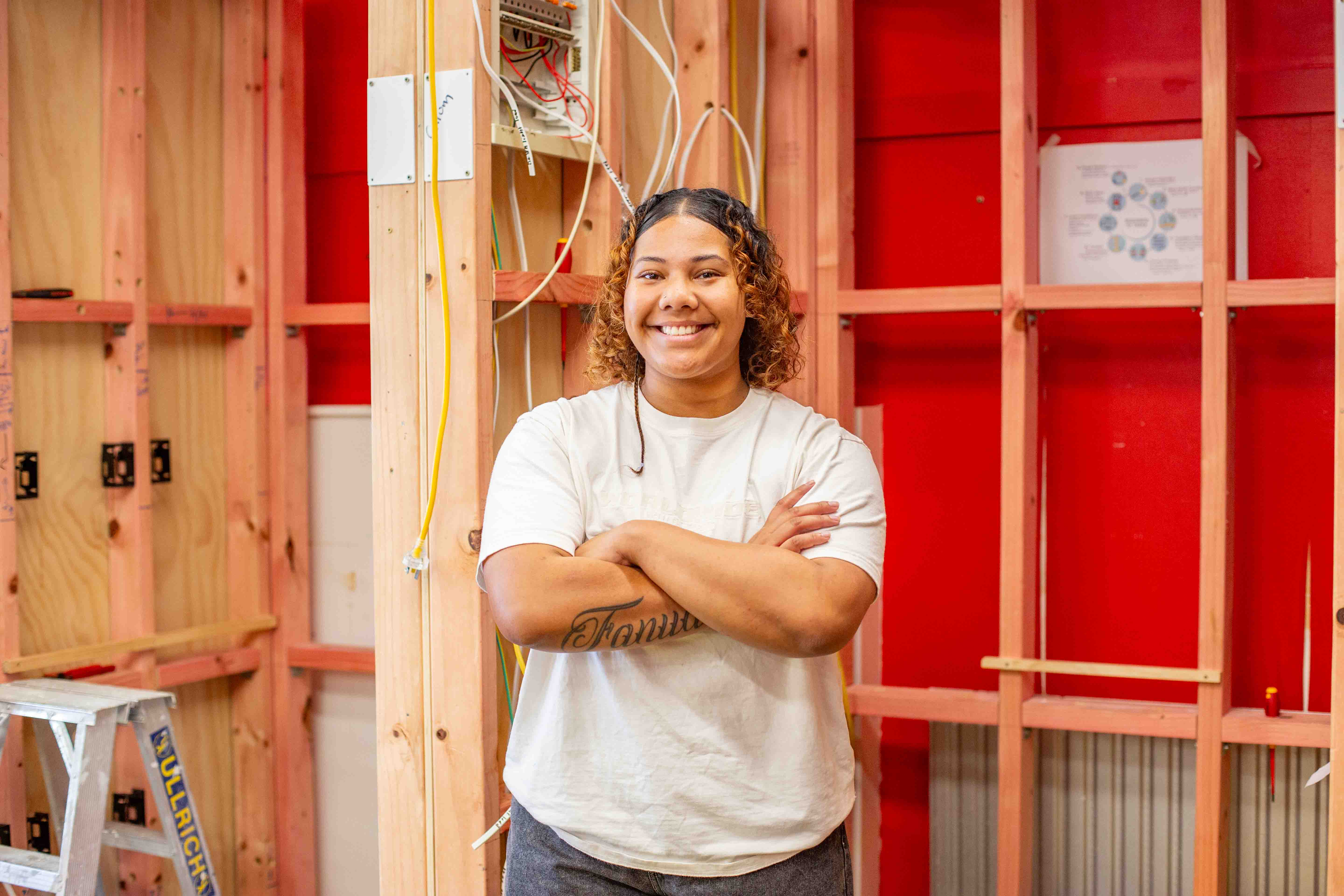 Sparking a future in Electrical: Huliana Fanua’s story | Whitireia and ...